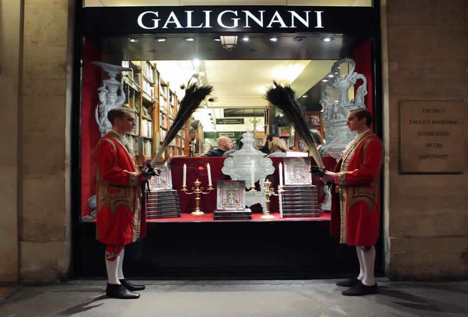 The Librairie Galignani, Paris: Books, Exhibition and Dedication Sessions